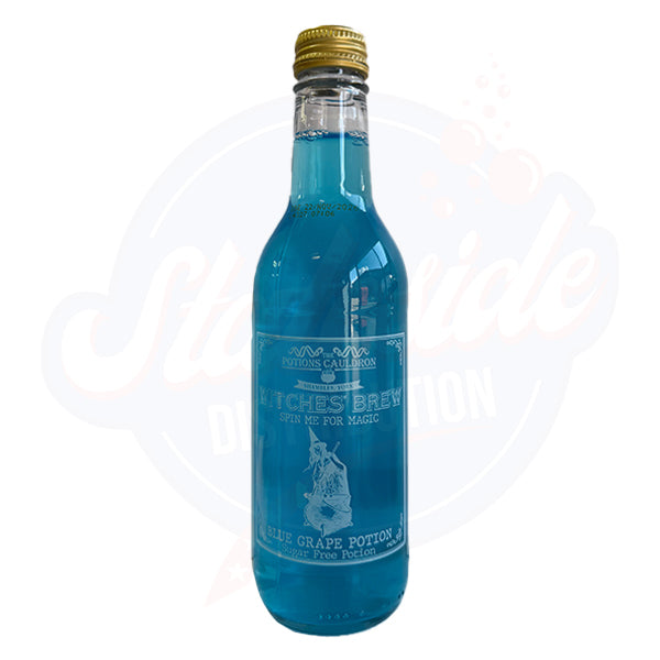 Potions Cauldron Witches' Brew Blue Grape Soda 330ml - Pack of 12 ...